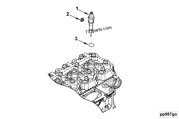 4089468 Injector - Cummins spare part | 777parts.com