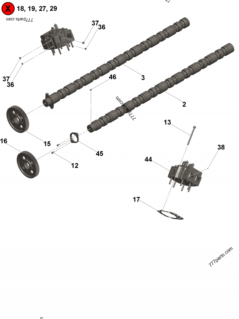 4089506 Engine piston kit - Cummins spare part | 777parts.com