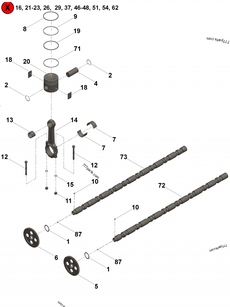 4089828 Heat exchanger50 turbocharger - Cummins spare part | 777parts.com