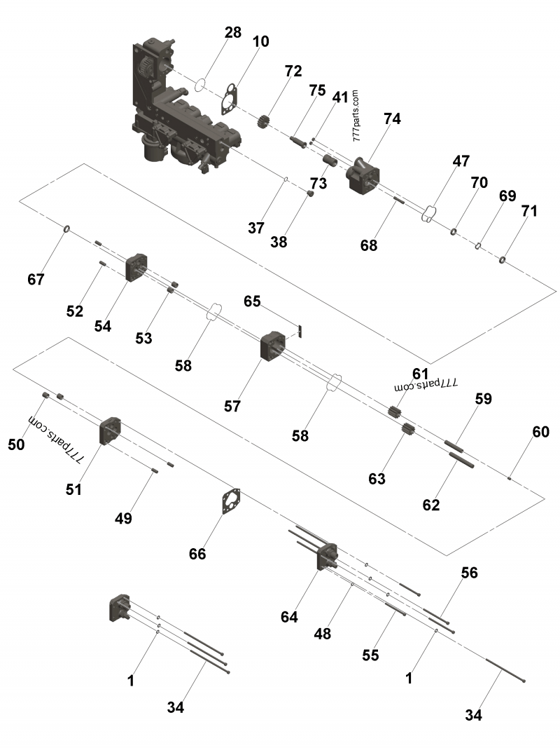 4089986 Fuel actuator kit - Cummins spare part | 777parts.com