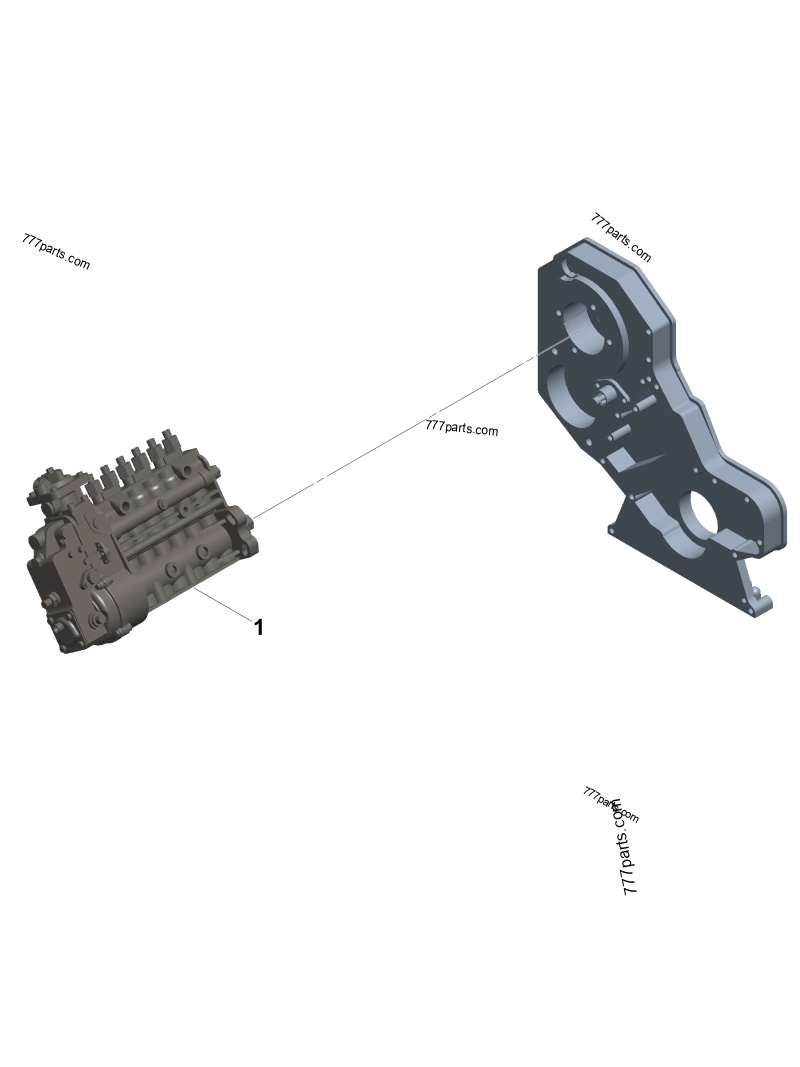4093766 Fuel injection pump - Cummins spare part | 777parts.com