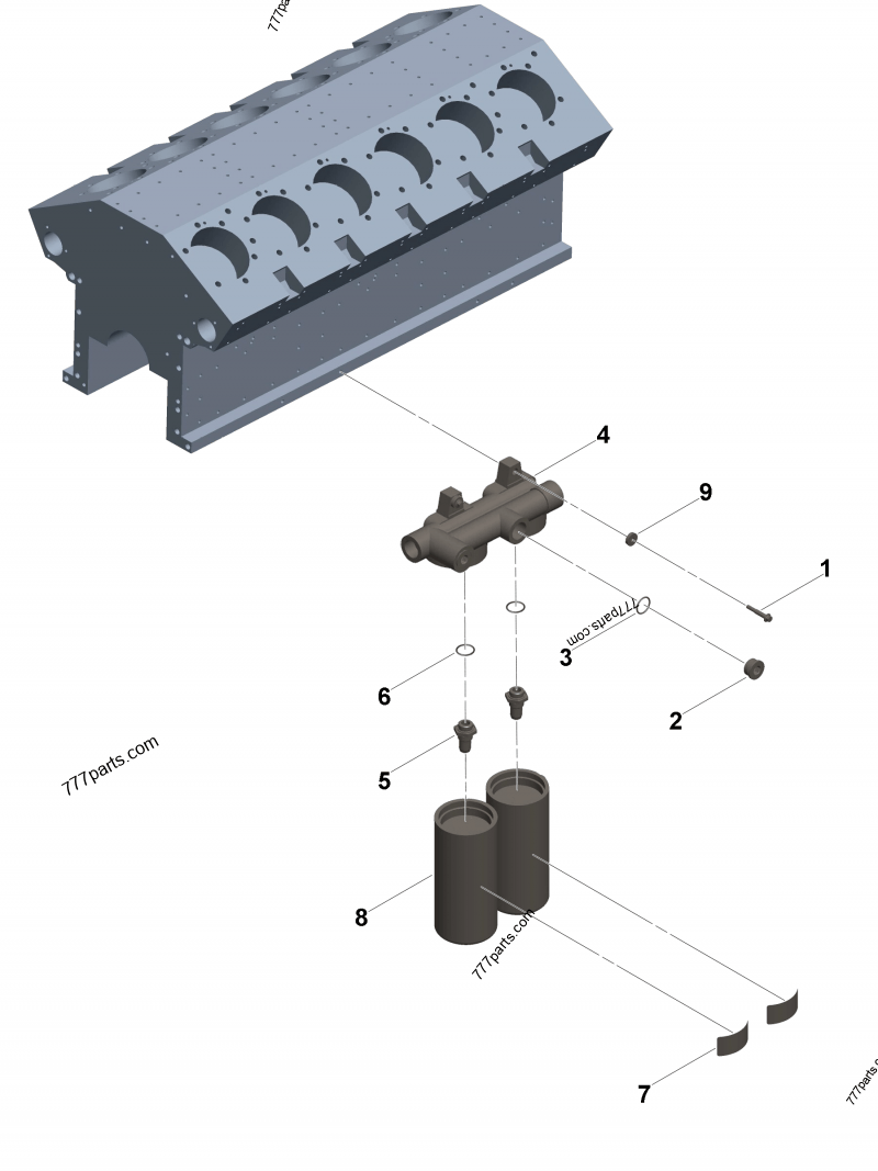4095189 Fuel water separator - Cummins spare part | 777parts.com
