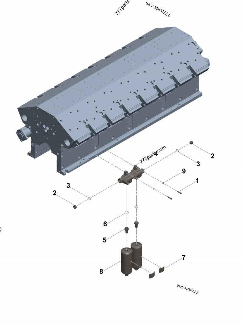 4095189 Fuel water separator - Cummins spare part | 777parts.com