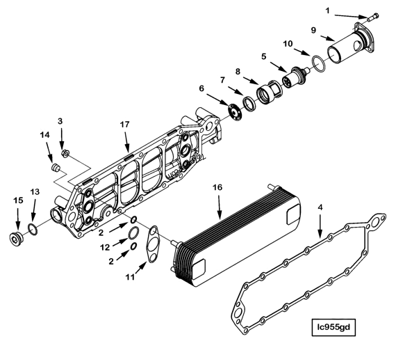 4095541 O ring seal - Cummins spare part | 777parts.com