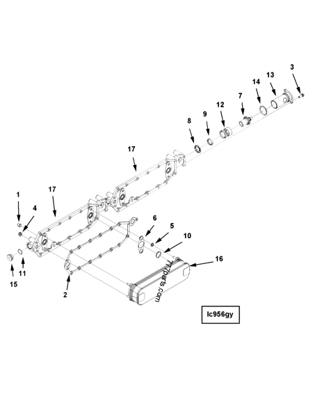 4095541 O ring seal - Cummins spare part | 777parts.com