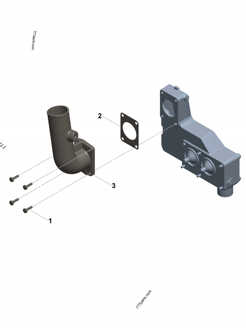 4095546 Cover plate gasket - Cummins spare part | 777parts.com