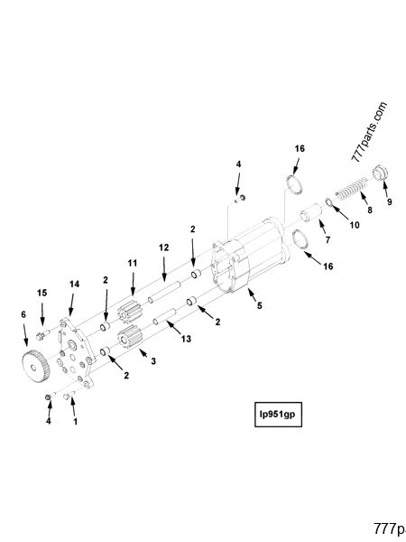 4095576 Bypass valve - Cummins spare part | 777parts.com