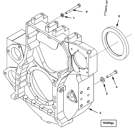 4095800 Oil seal - Cummins spare part | 777parts.com