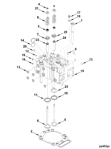 4098163 Valve stem guide - Cummins spare part | 777parts.com