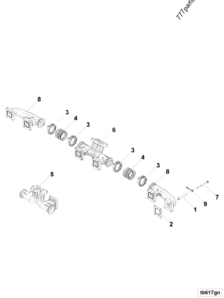 4101401 Lockplate - Cummins spare part | 777parts.com