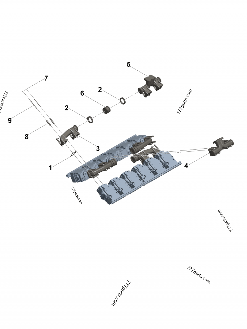 4101401 Lockplate - Cummins spare part | 777parts.com