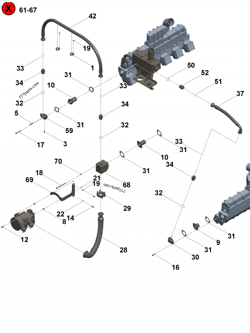 4295574 Cover plate gasket - Cummins spare part | 777parts.com
