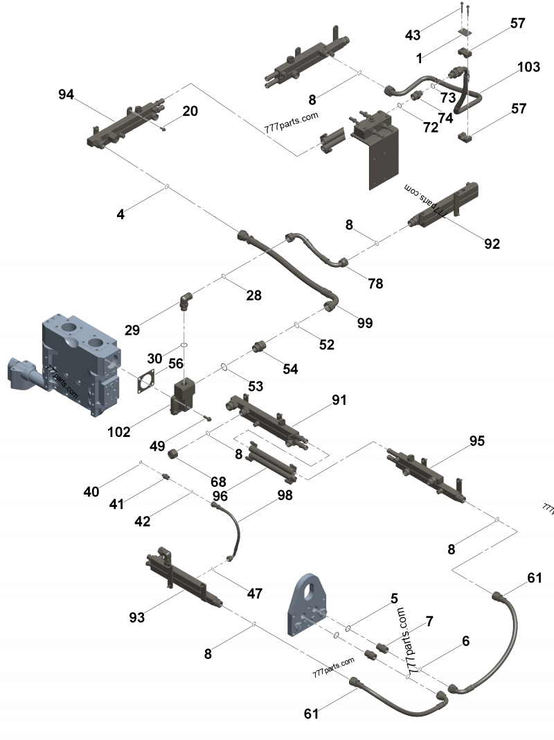 4295574 Cover plate gasket - Cummins spare part | 777parts.com