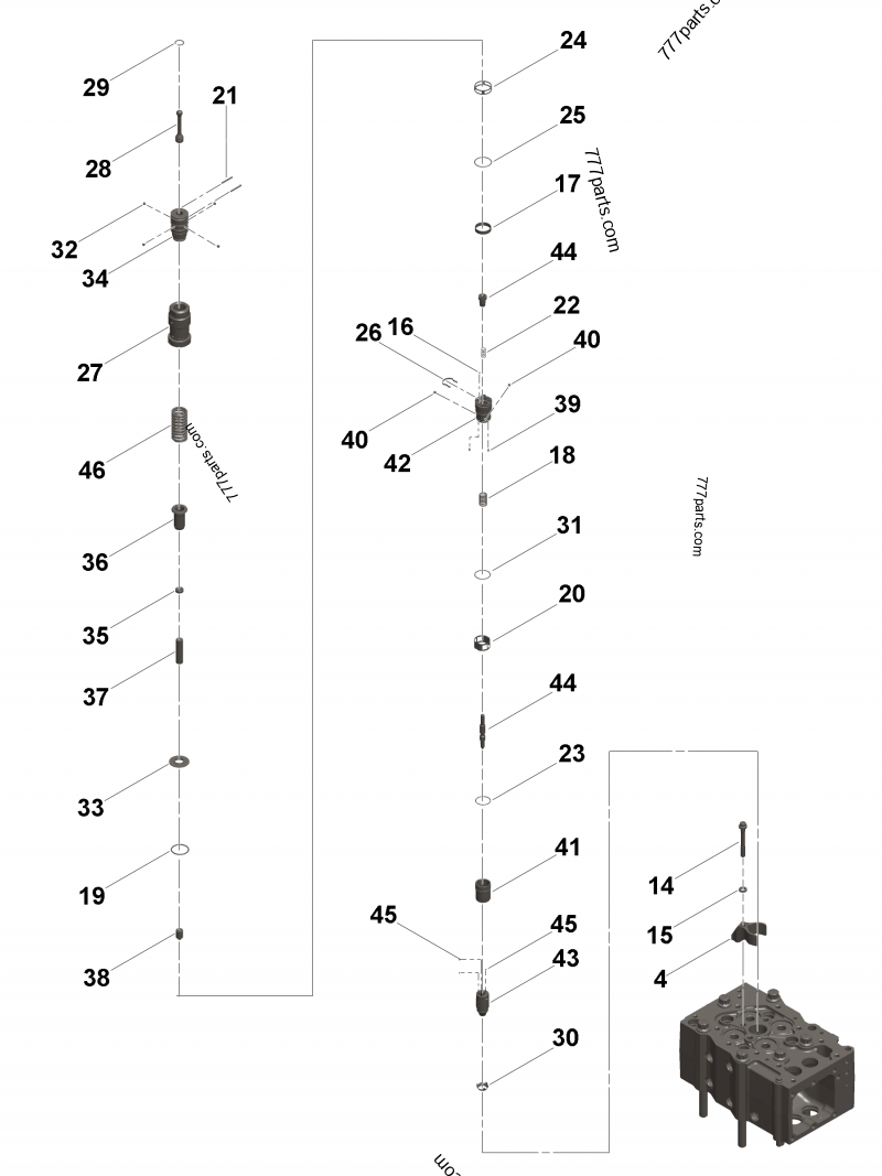 4307148 Injector seal - Cummins spare part | 777parts.com