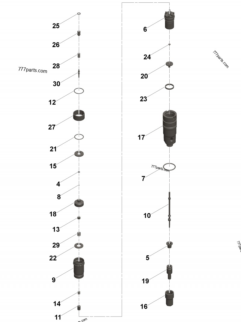 4307217 Injector - Cummins spare part | 777parts.com