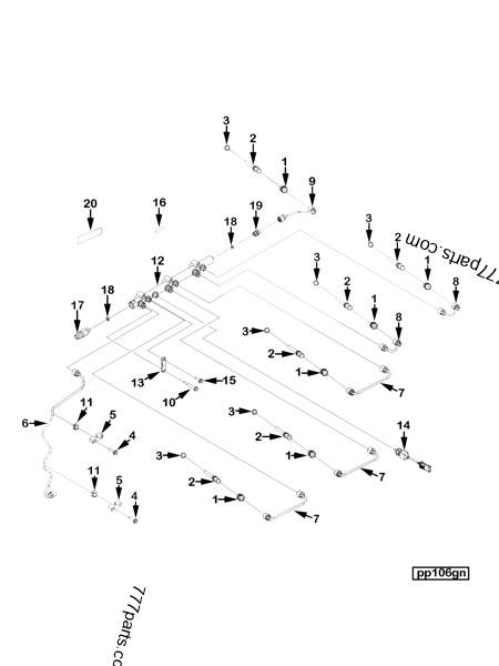 4307226 Pressure relief valve - Cummins spare part | 777parts.com
