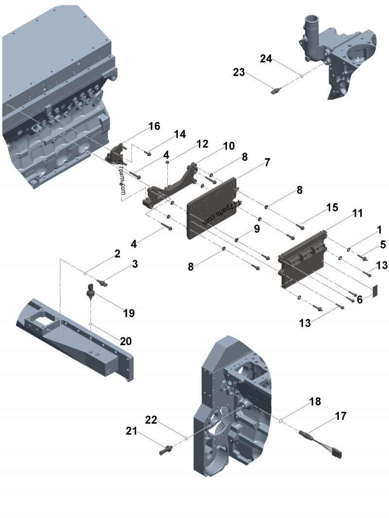 4309175 Kit,elec control module - Cummins spare part | 777parts.com