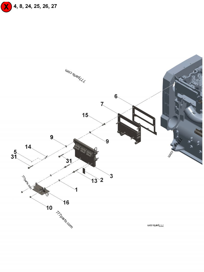 4309175 Kit,elec control module - Cummins spare part | 777parts.com