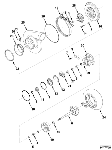 4309261 Heat exchanger82 drying turbocharger - Cummins spare part ...