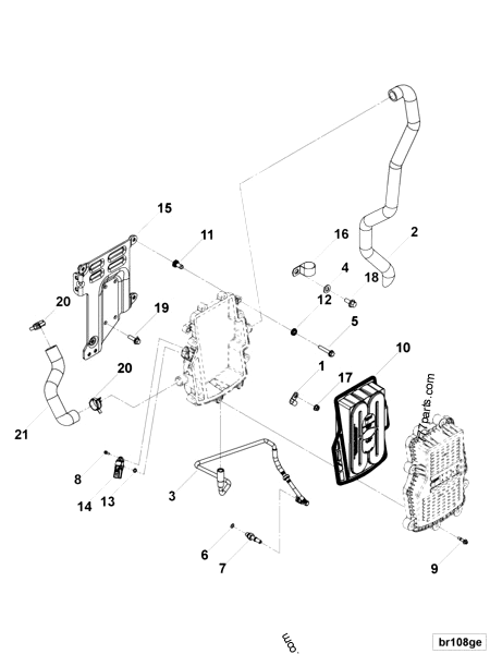 4312013 Breather element - Cummins spare part | 777parts.com