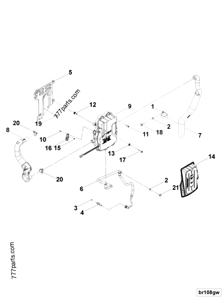 4312013 Breather element - Cummins spare part | 777parts.com