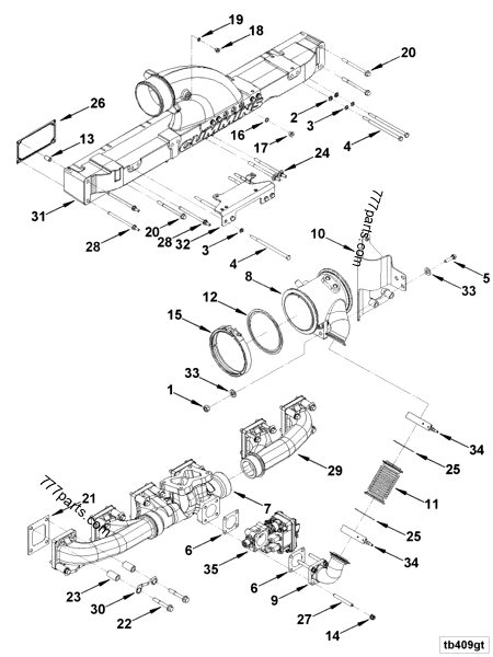 4323720 Actuator - Cummins spare part | 777parts.com