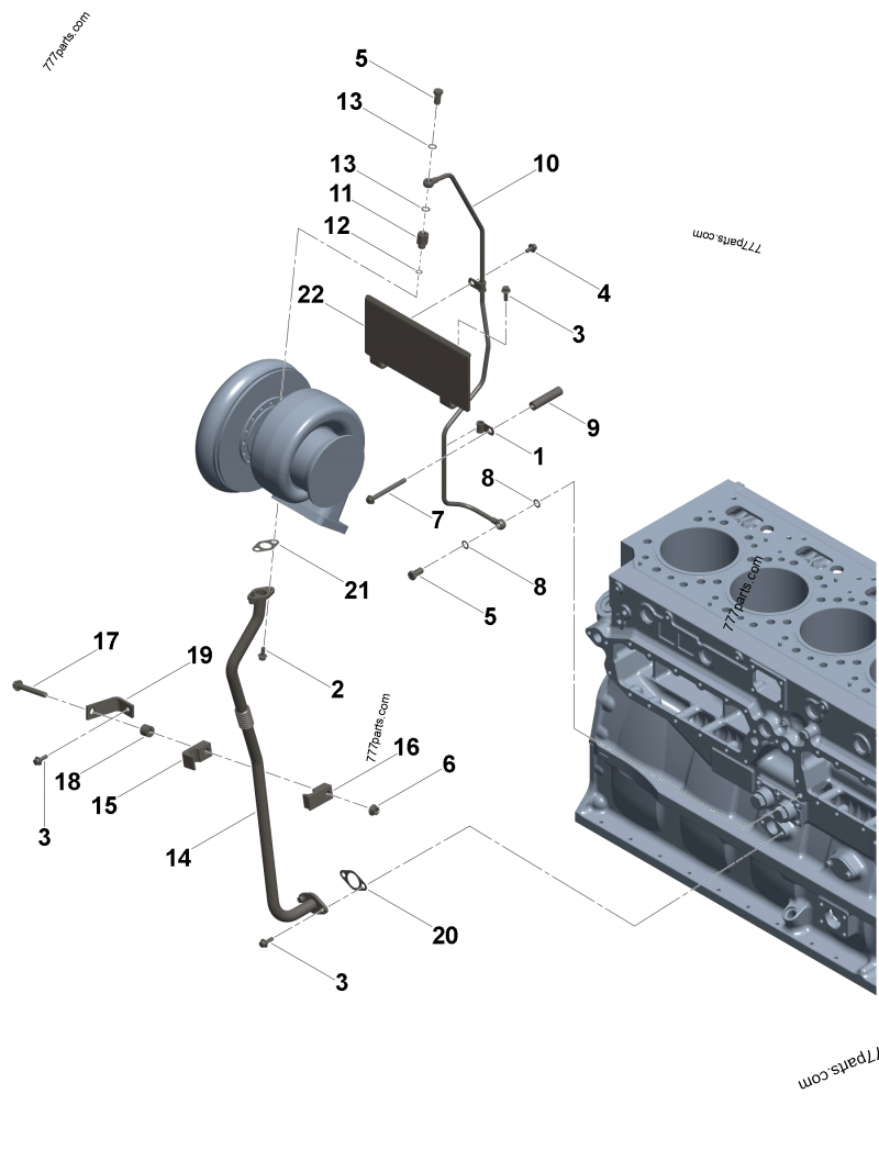 4347897 Cover plate gasket - Cummins spare part | 777parts.com