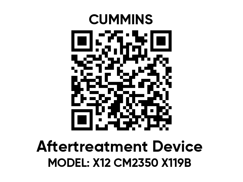 4354146 Particulate filter element - Cummins spare part | 777parts.com