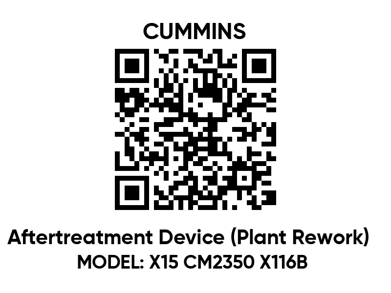 4354146 Particulate filter element - Cummins spare part | 777parts.com