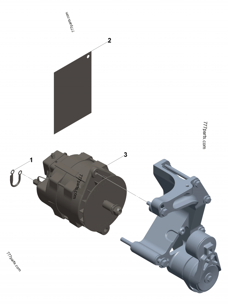 4372403 Alternator - Cummins spare part | 777parts.com