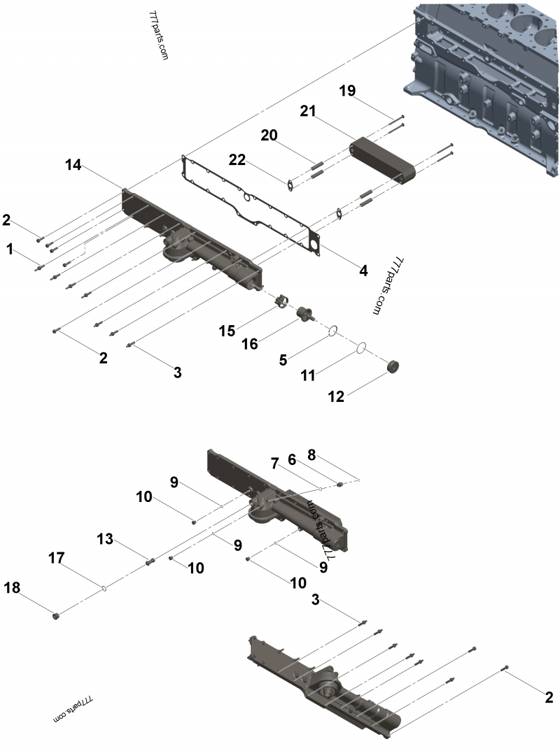 4386527 Thermostat - Cummins spare part | 777parts.com