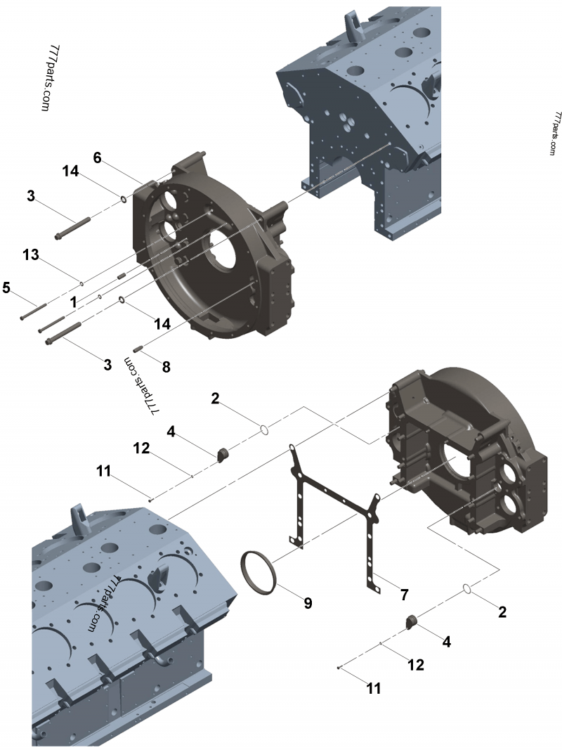 4396606 Oil seal - Cummins spare part | 777parts.com