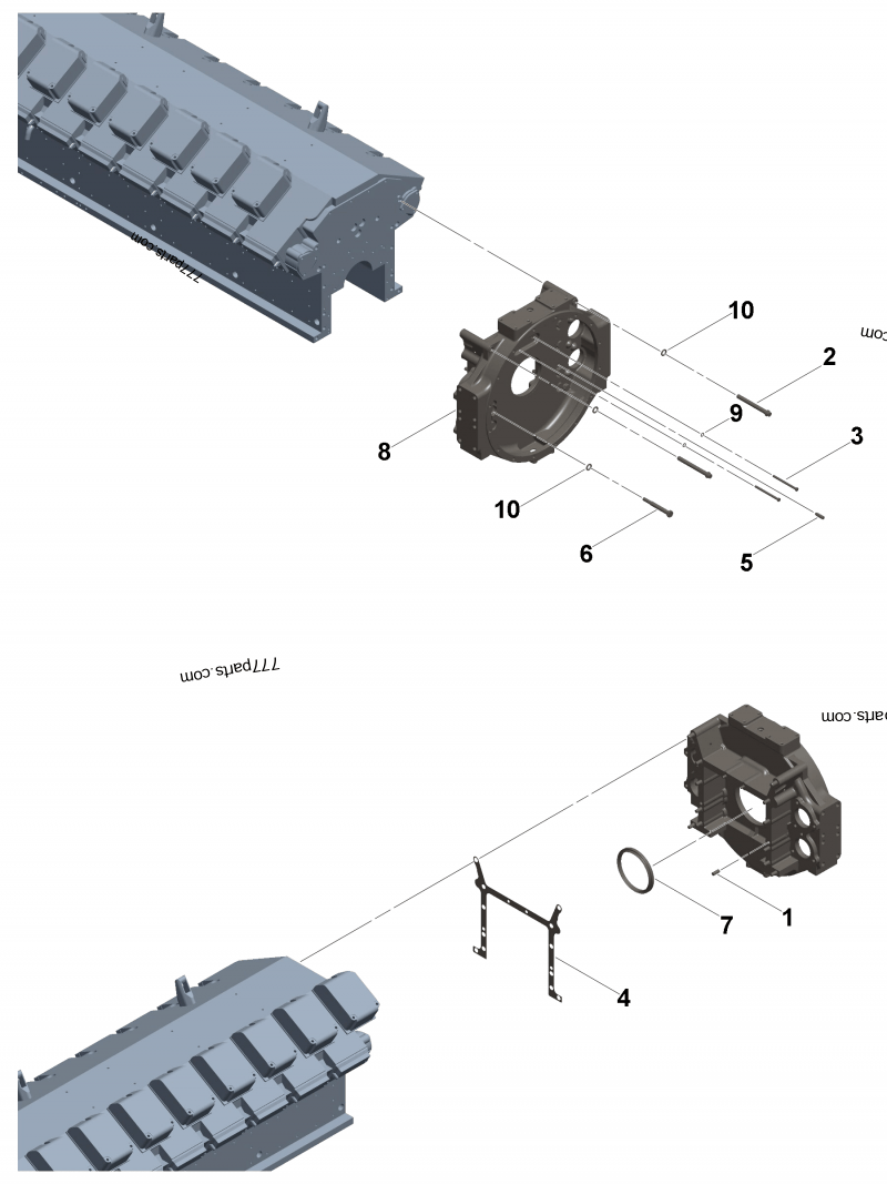 4396606 Oil seal - Cummins spare part | 777parts.com