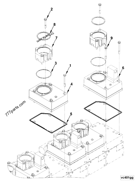 4918075 Dust seal - Cummins spare part | 777parts.com