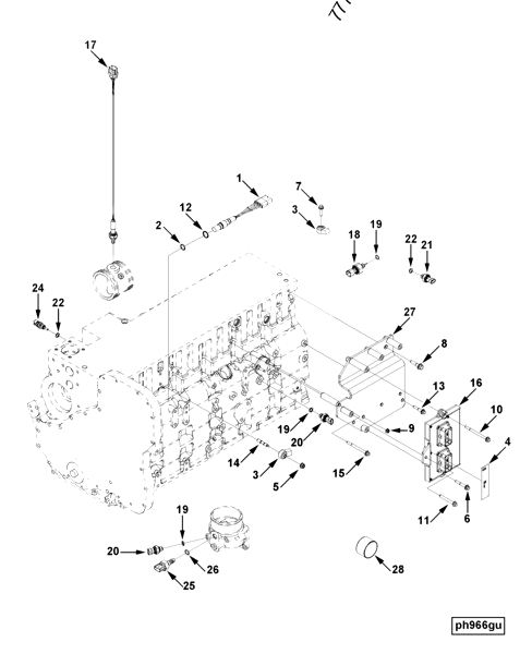 4921503 Pressure sensor - Cummins spare part | 777parts.com