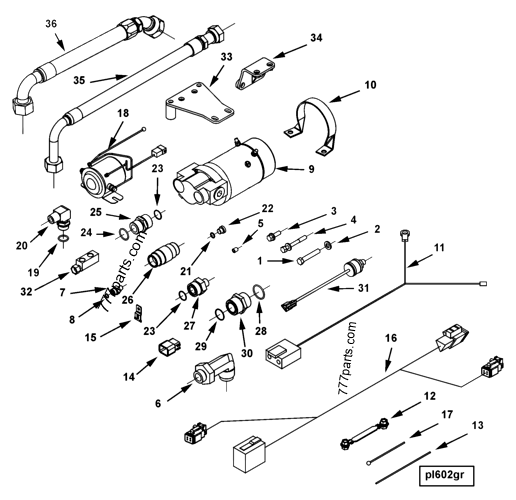 4924925 Pressure switch - Cummins spare part | 777parts.com