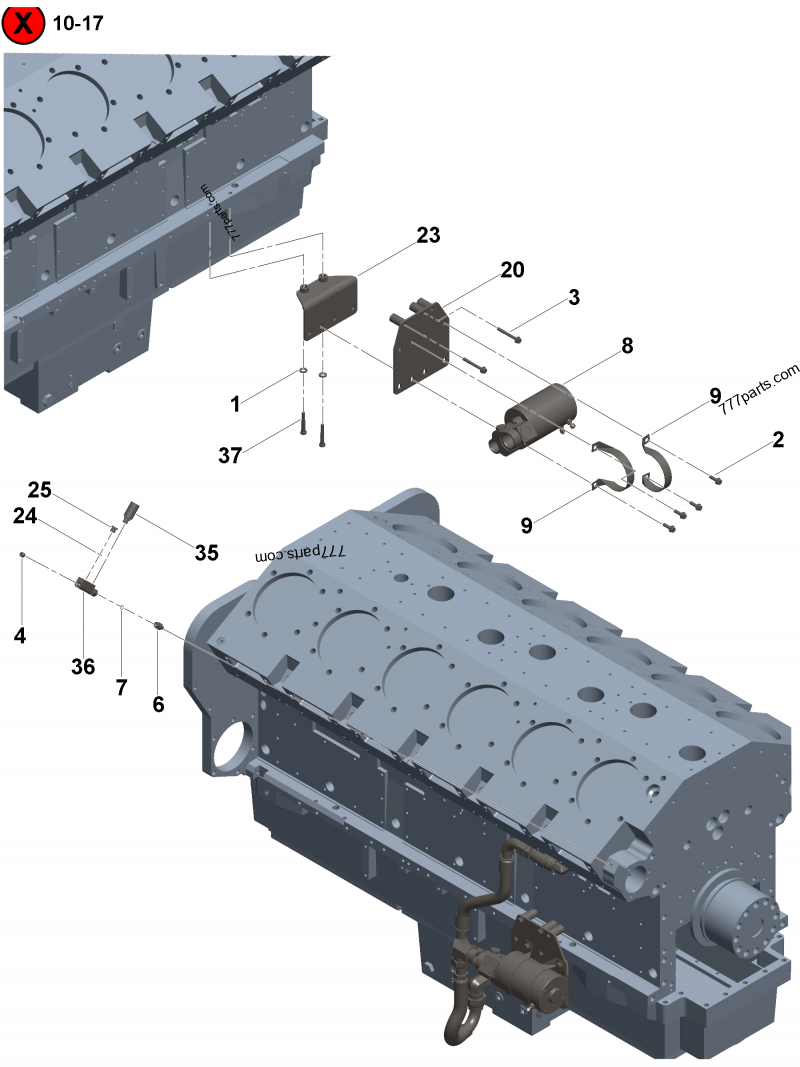 4924925 Pressure switch - Cummins spare part | 777parts.com