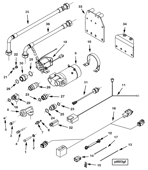 4924925 Pressure switch - Cummins spare part | 777parts.com