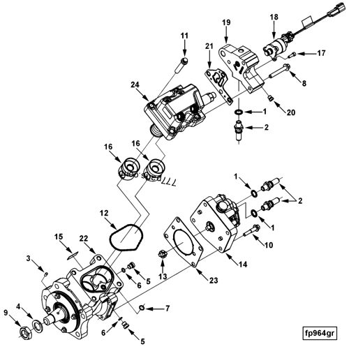 4928570 Fuel pump body - Cummins spare part | 777parts.com