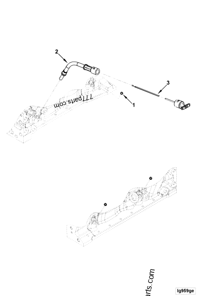 4932520 Oil gauge tube - Cummins spare part | 777parts.com