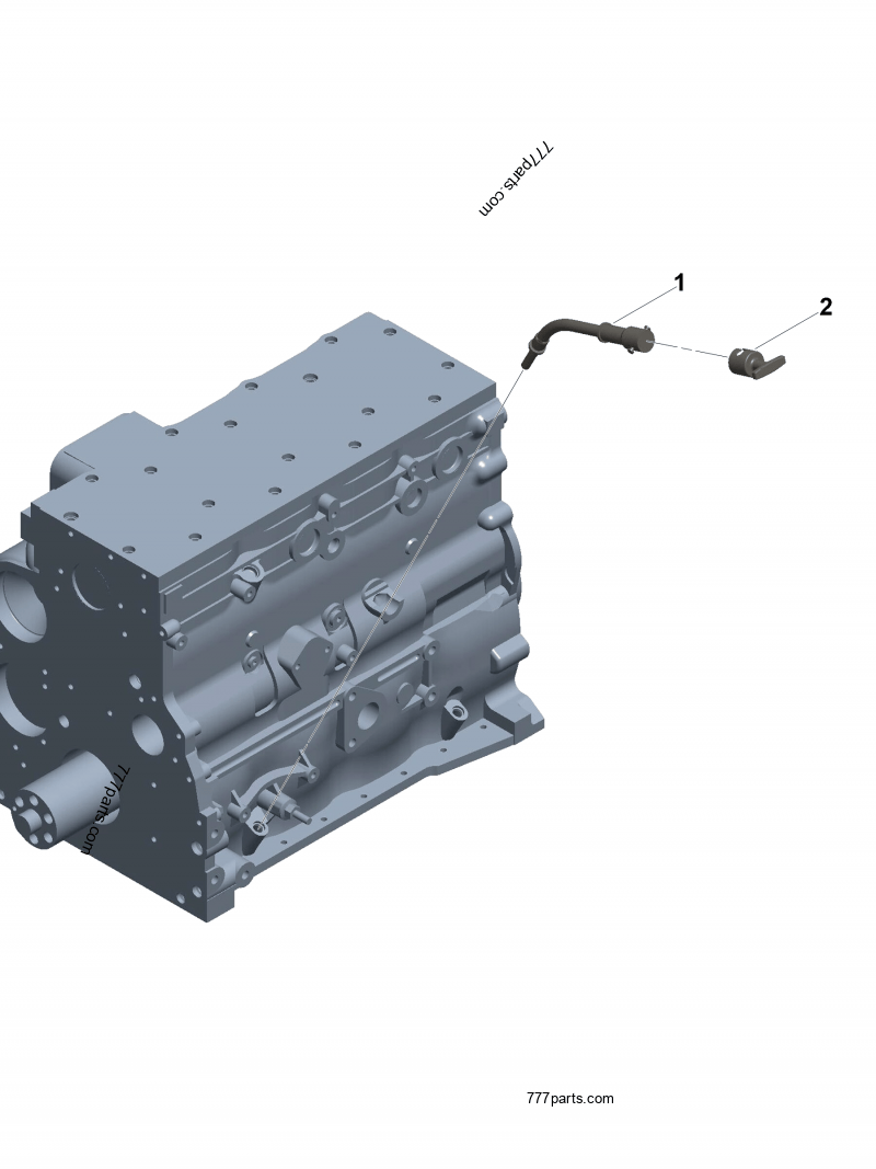 4932520 Oil gauge tube - Cummins spare part | 777parts.com