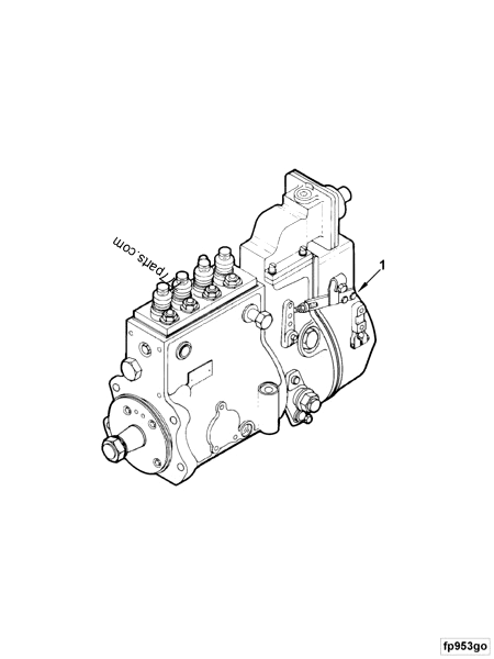 4933389 Fuel injection pump - Cummins spare part | 777parts.com