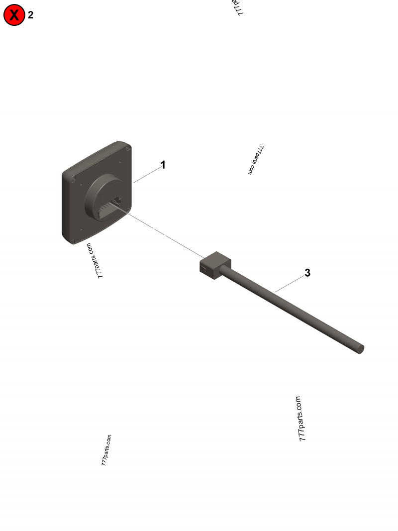 4934818 Instrument panel - Cummins spare part | 777parts.com