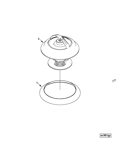 4936026 Thermostat - Cummins spare part | 777parts.com