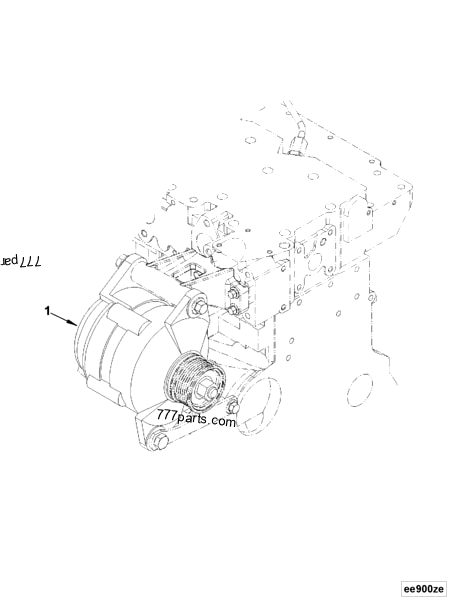 4936877 Alternator - Cummins spare part | 777parts.com