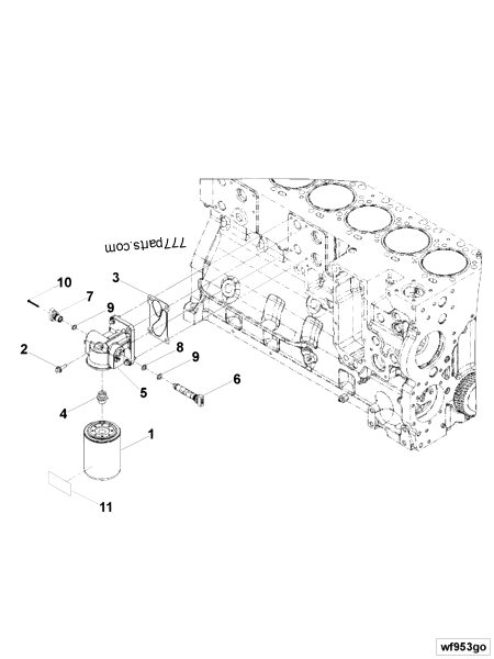 4940575 Corrosion resistor head - Cummins spare part | 777parts.com