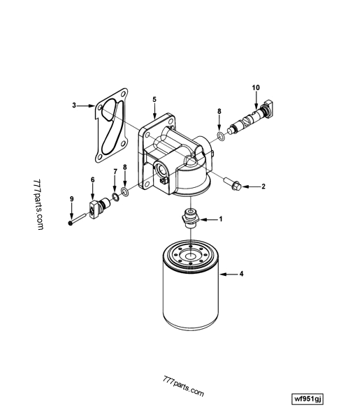 4940575 Corrosion resistor head - Cummins spare part | 777parts.com
