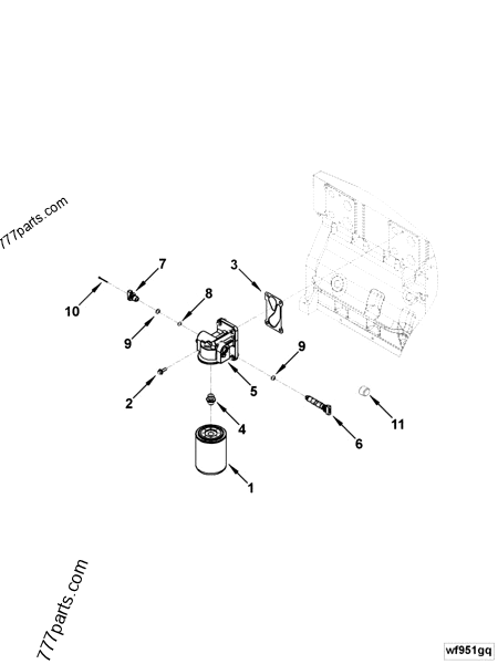 4940575 Corrosion resistor head - Cummins spare part | 777parts.com