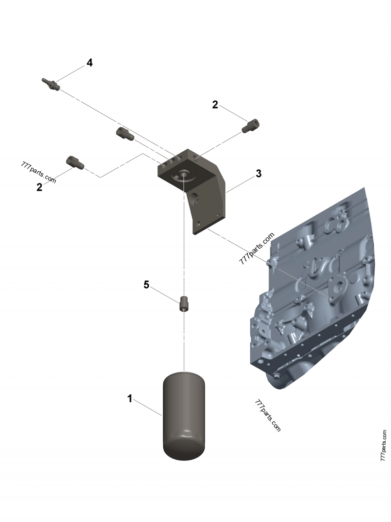 4941211 Fuel filter head - Cummins spare part | 777parts.com