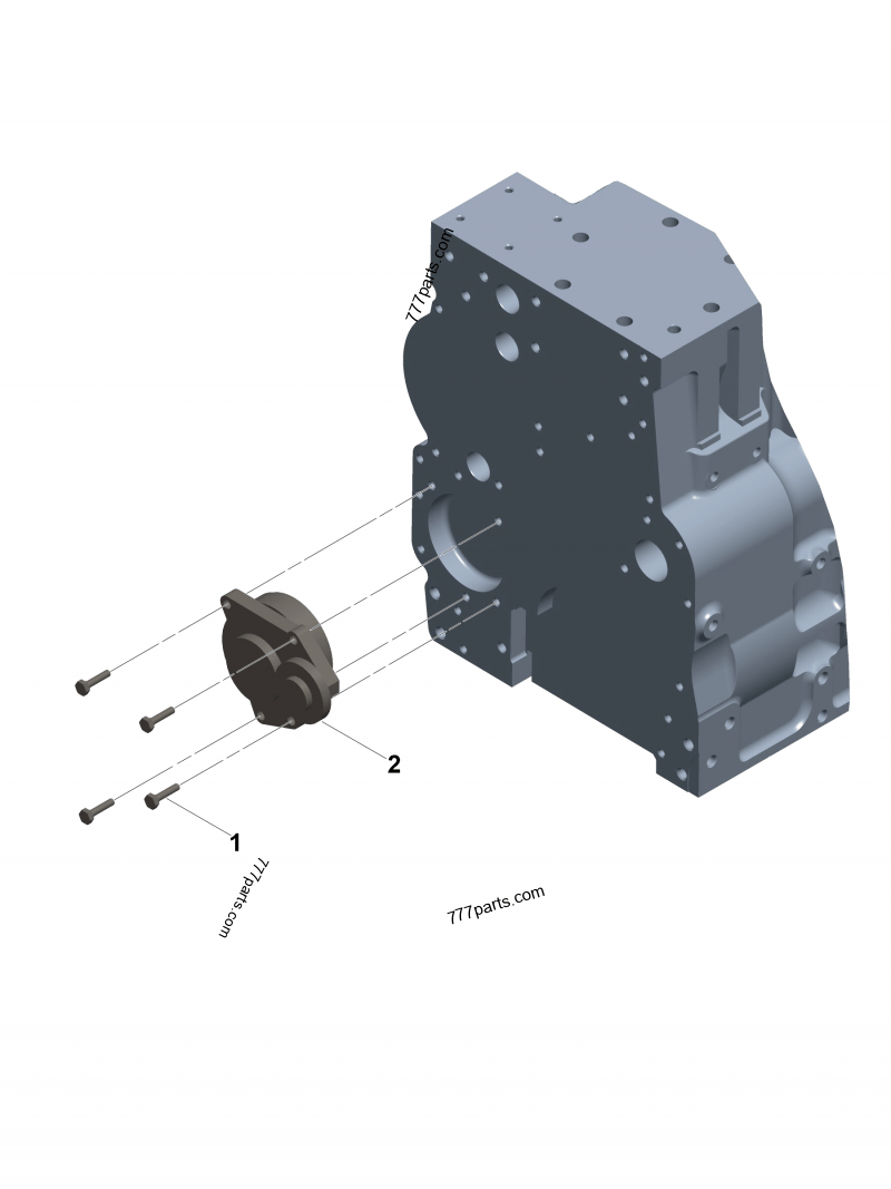 4941464 Lubricating oil pump - Cummins spare part | 777parts.com